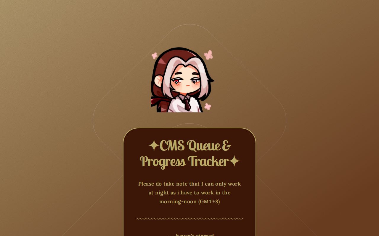 CMS_Queue_and_Progress_Tracker